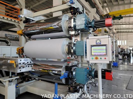 Soft Plastic Sheet Extrusion Machine , Flexible PVC Sheet Extrusion ...