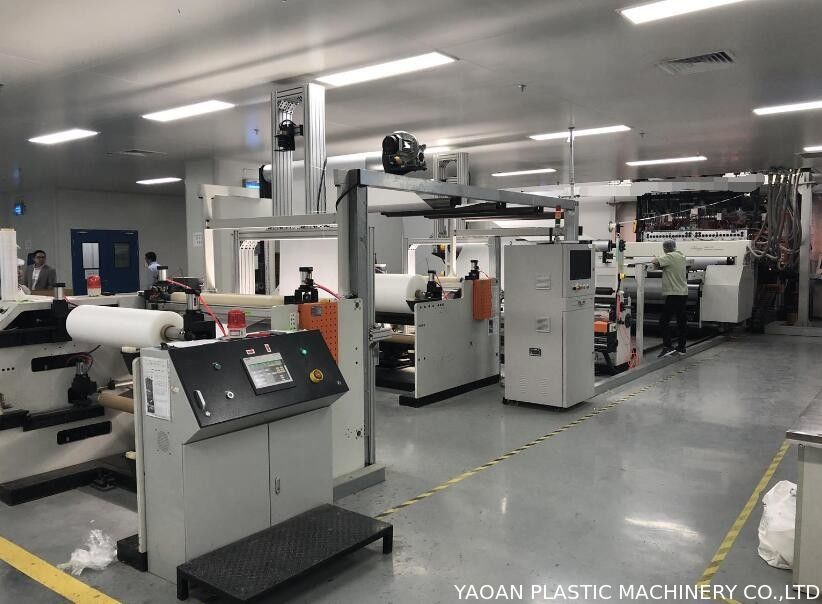 POE Cast Film Extrusion Machine With 2-5 Film Layer Energy Efficient