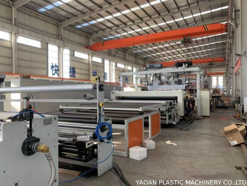 High Speed EVA Cast Film Extrusion Machine Air Cooling System