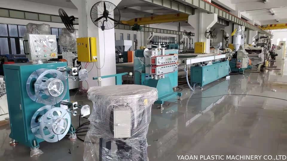 Pneumatic PU Air Pipe Extrusion Machine , TPU Air Tube Production Line