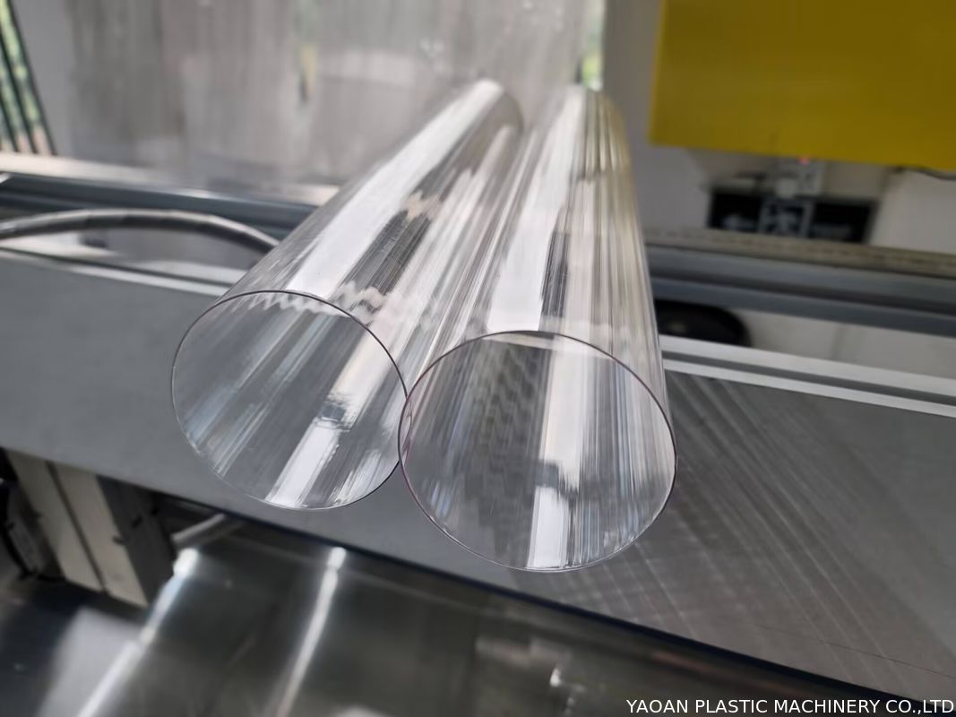 PC Transparent Pipe Production Line With Siemens Motor