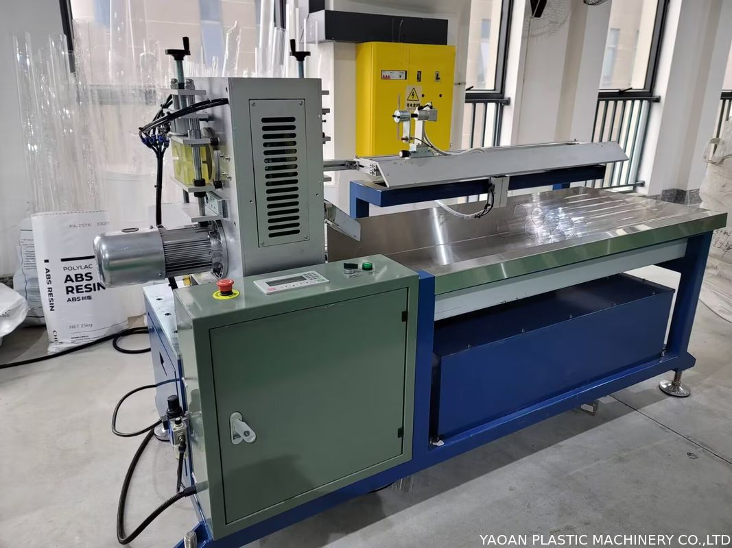 PC Transparent Pipe Extruder Line With ABB Inverter