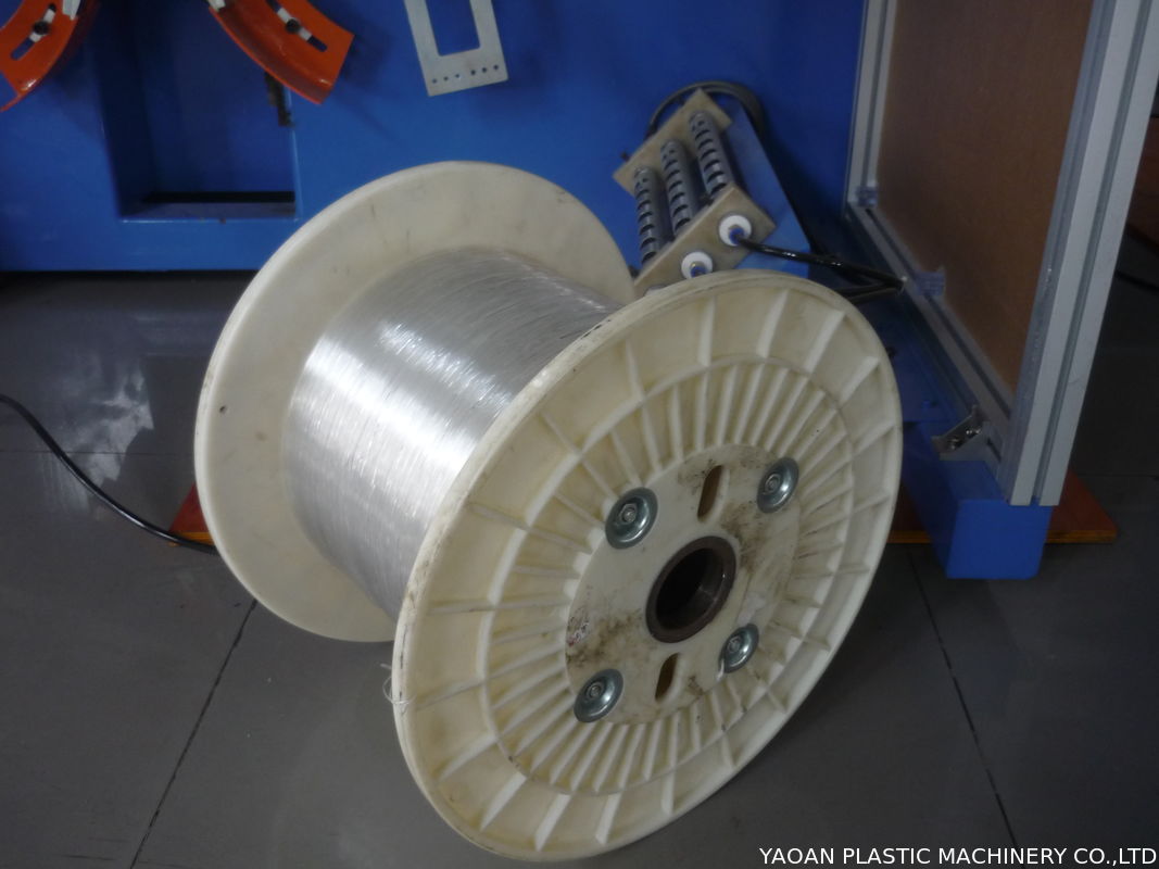 Single Screw Plastic Extruder Plastic Filament Extruder Machine For Fiber