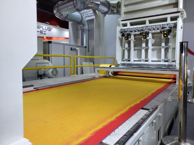 Double Beams SS Nonwoven Fabric Making Machine , Non - Woven Making ...