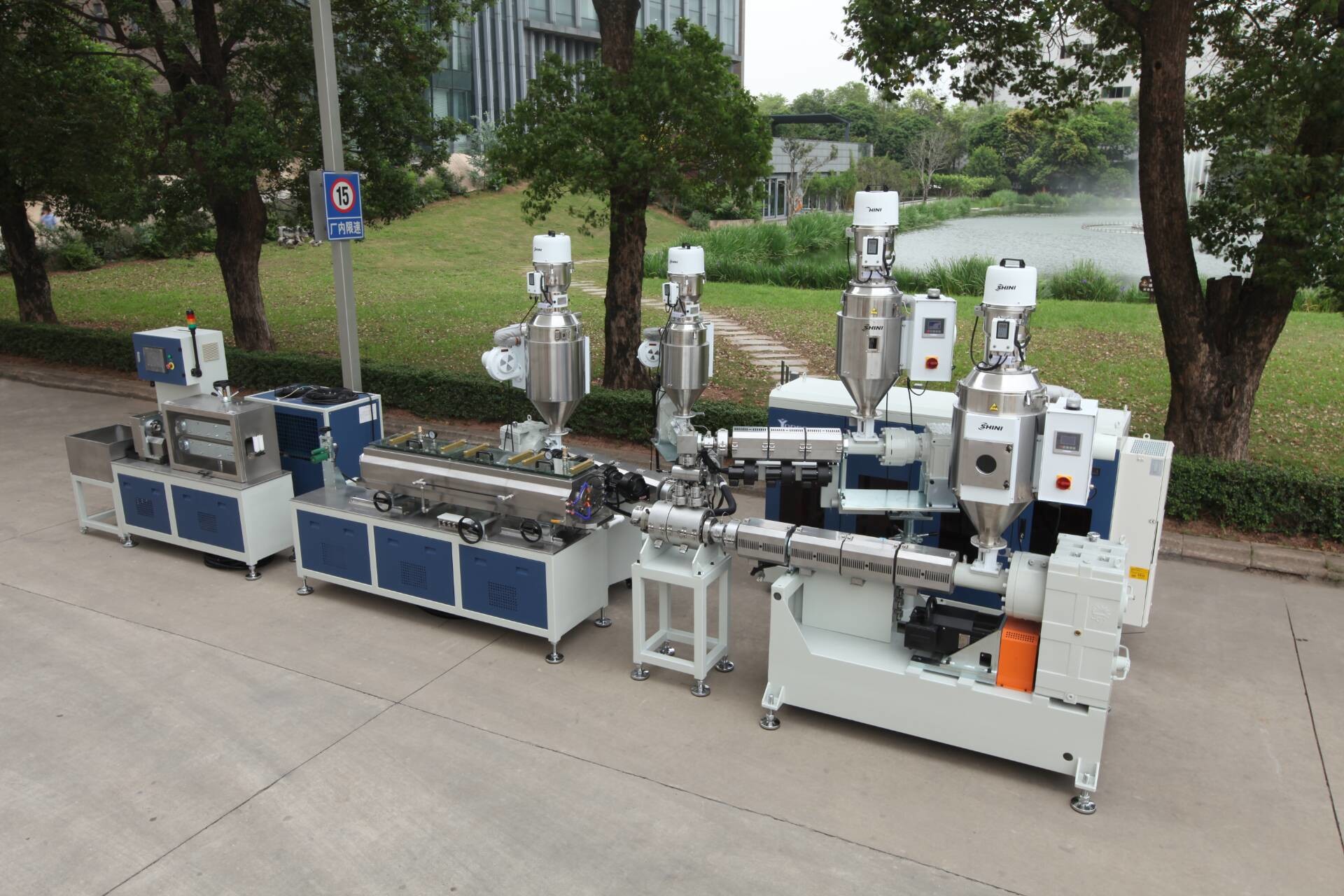 LDPE Five Layer Cosmetic Tube Co Extrusion Machine