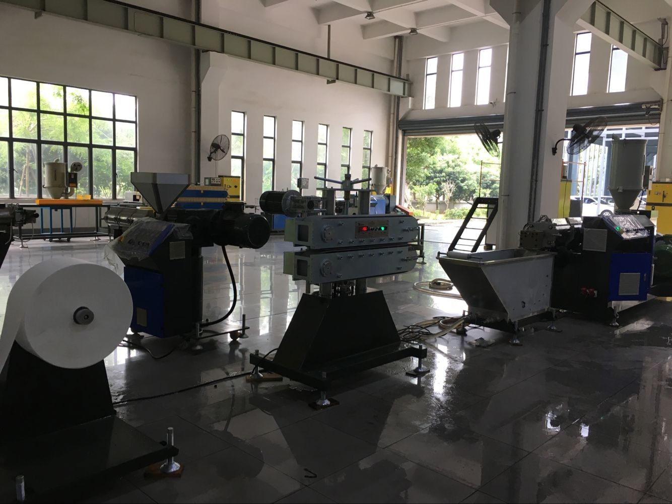 AFSJ-65mm Drainage Belt Making Machine