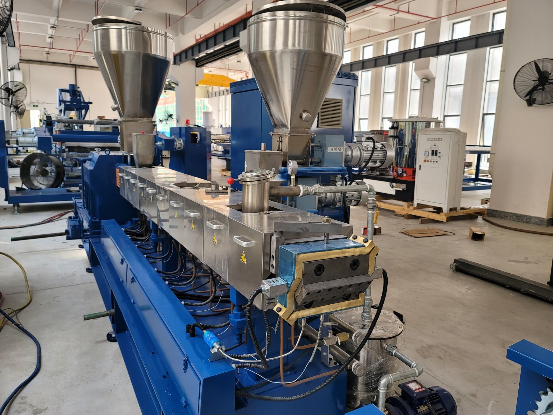 CaCO3 High Filler Masterbatch Compounder Machine Manufacturer Co ...