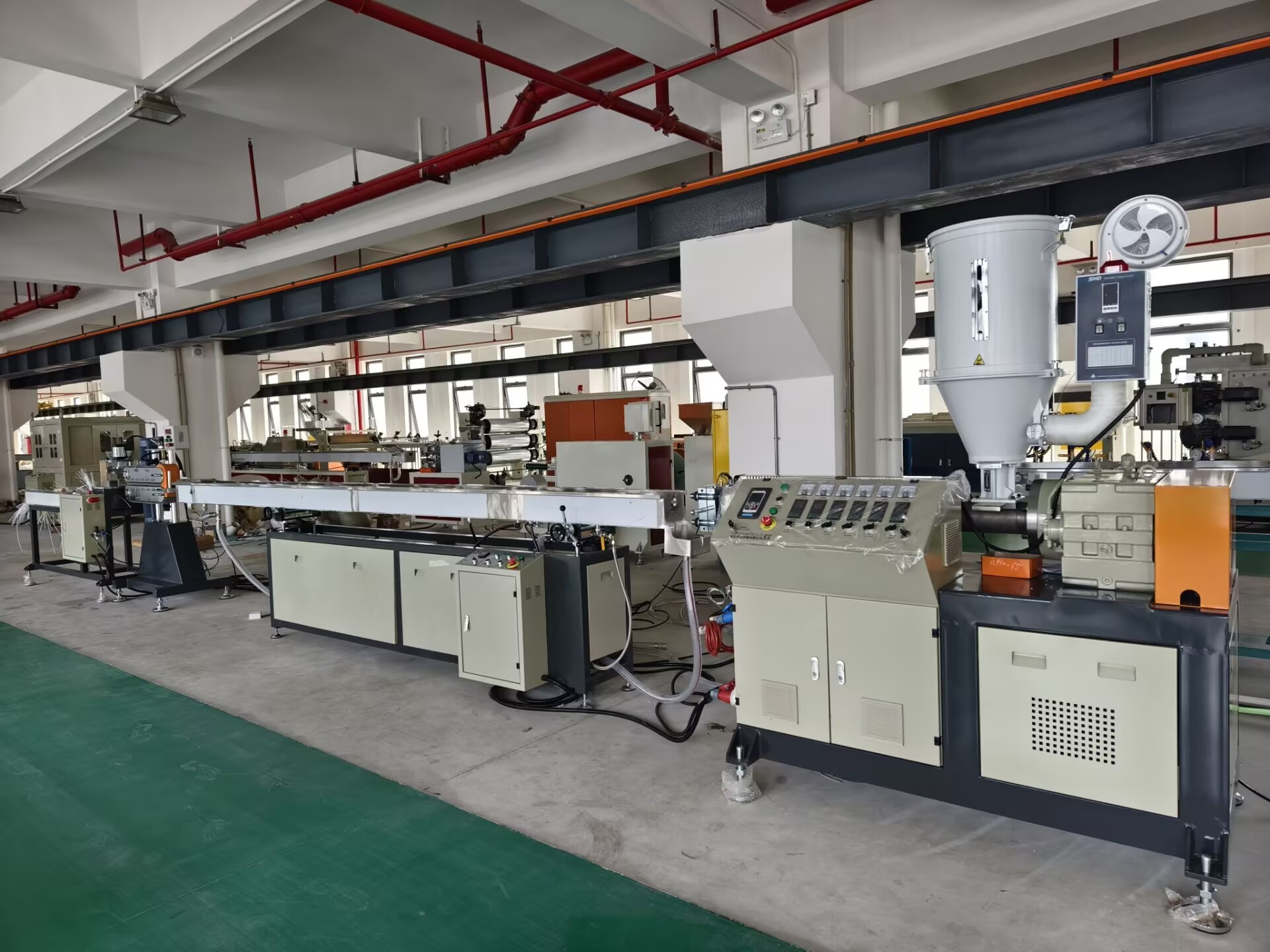 POM PP PE Baby Stroller Canopy Rod Extrusion Machine