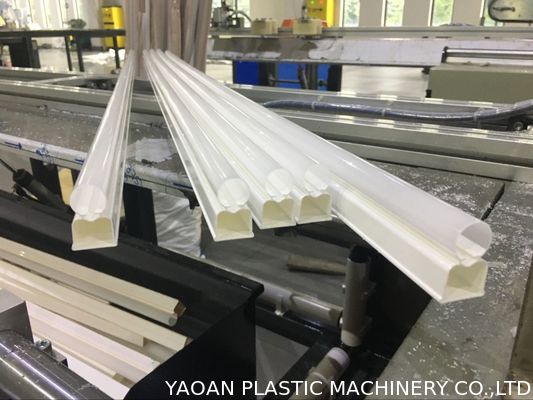 Single Double Colors PC LED Tube Light Housing Extrusion Machine
